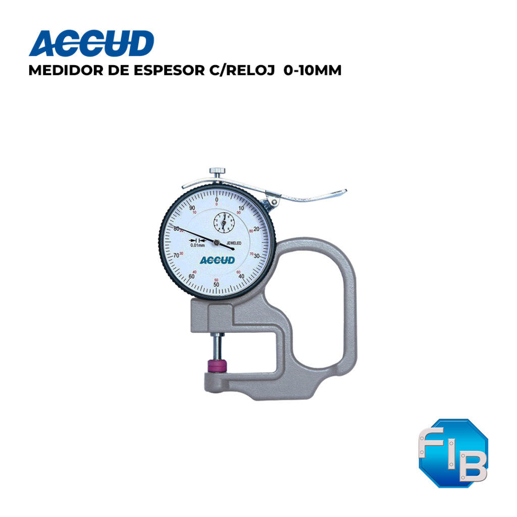 MEDIDOR DE ESPESOR C/RELOJ 0-10MM - Ferretera Bendezu